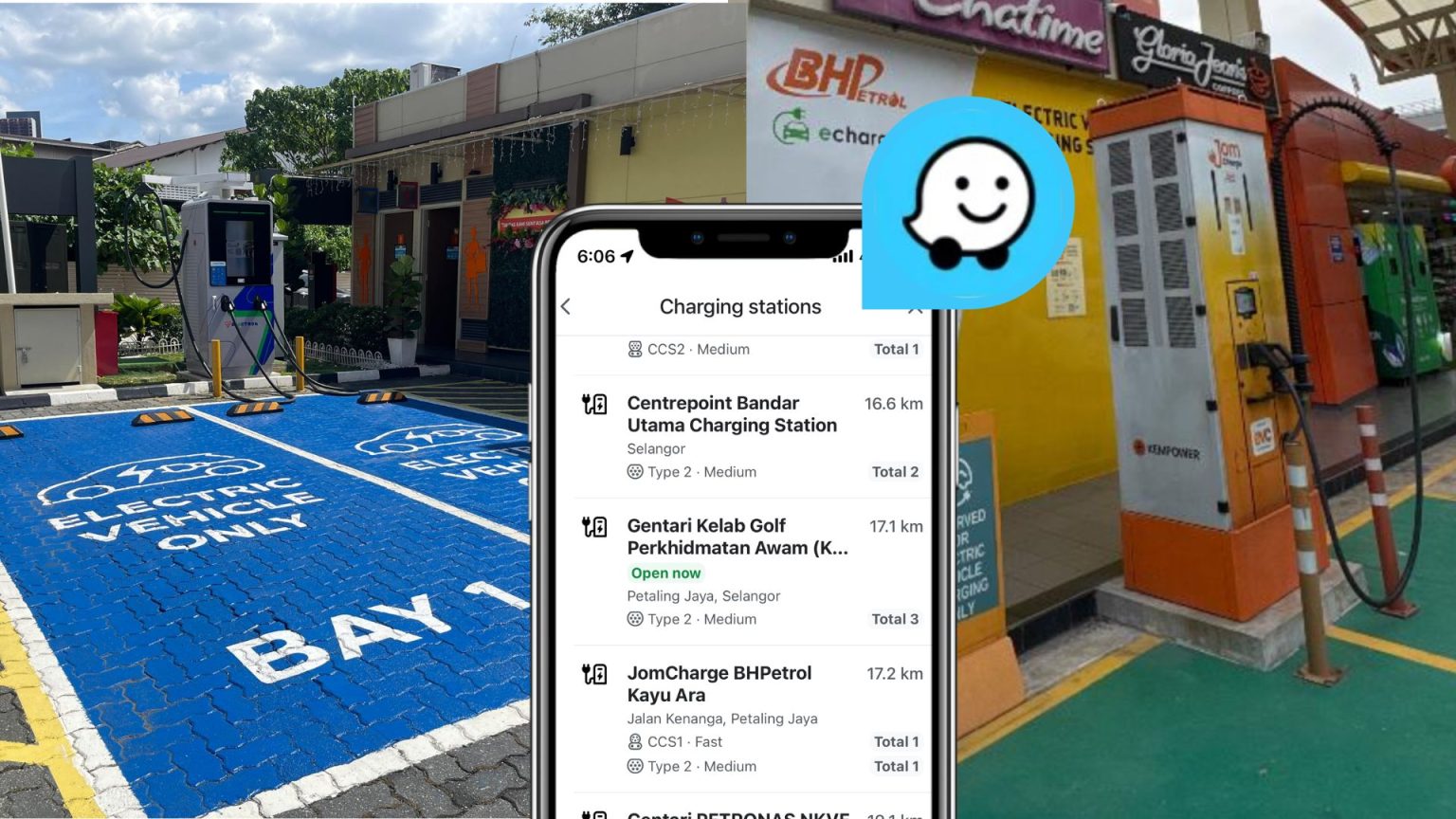 Find Nearest EV Charging Stations with Waze – Charging Fast with ...