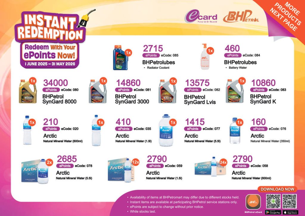 Instant Redemption - BHPetrol